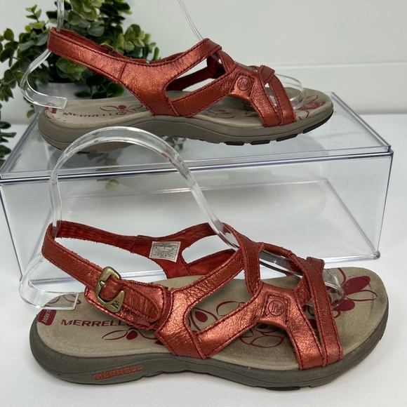 Merrell | Shoes | Merrell Agave 2 Lavish Slingback Strappy Sandals Sz 6 ...